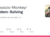 Github Proboscis Monkey Problem Solving Solved Problem By Me With C