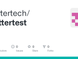 Github Fluttertech Fluttertest