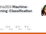 Github Amitha353 Machine Learning Classification