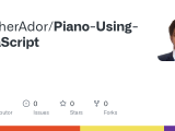 Github Sneherador Piano Using Javascript