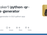 Github Moasker1 Python Qr Code Generator Qr Code Generator In Gui