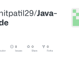 Github Rohitpatil29 Java Code