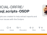 My Sql Scripts Osdp Backup Script Sql At Main Official Drfre My Sql