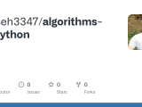 Github Parseh3347 Algorithms In Python
