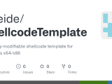 Github Freeide Shellcodetemplate An Easily Modifiable Shellcode