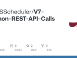 Github Jamsscheduler V7 Python Rest Api Calls