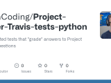 Github Alancoding Project Euler Travis Tests Python Automated Tests