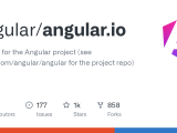 Github Angular Angular Io Website For The Angular Project See