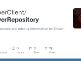 Github Emberclient Serverrepository A List Of Servers And Relating