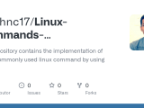 Github Jiteshnc17 Linux Commands Implementation Using Python This