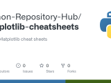 Github Python Repository Hub Matplotlib Cheatsheets Official