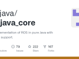 Github Rosjava Rosjava Core An Implementation Of Ros In Pure Java