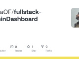 Github Izunaof Fullstack Admindashboard