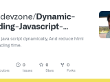 Github Bytedevzone Dynamic Loading Javascript Module Loading Java