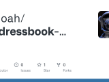 Github Qnoah Addressbook Python