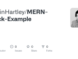 Github Robinhartley Mern Stack Example