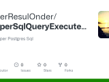 Github Coderresulonder Dappersqlqueryexecutecsharp C Dapper