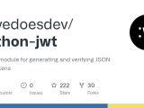 Github Davedoesdev Python Jwt Python Module For Generating And