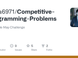 Github Priya6971 Competitive Programming Problems Leetcode May Challenge