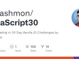 Github Palashmon Javascript30 Participating In 30 Day Vanilla Js