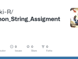 Github T Tyki R Python String Assigment