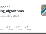 Github Ouafcode Sorting Algorithms C Sorting Algorithms Big O