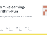 Github Supermikelearning Algorithm Fun Advanced Algorithm Questions