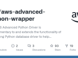 Aws Advanced Python Wrapper Docs Using The Python Driver Driverdialects