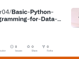Github Rizalr04 Basic Python Programming For Data Science
