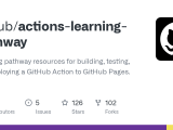 Actions Learning Pathway Readme Md At Main Github Actions Learning