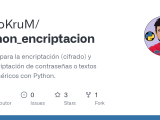 Github Uskokrum Python Encriptacion Tutorial Para La Encriptación