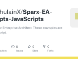 Github Cuchulainx Sparx Ea Scripts Javascripts Script For Enterprise