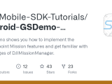 Github Dji Mobile Sdk Tutorials Android Gsdemo Gaode Map This Demo