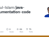 Java Documentation Code Assignment11 Java At Master Anisul Islam Java