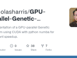 Github Nicholasharris Gpu Parallel Genetic Algorithm Using Cuda With