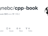 Github Waynebc Cpp Book 使用 Gitbook 做的 C 学习笔记