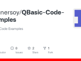 Github Ercanersoy Qbasic Code Examples Qbasic Code Examples