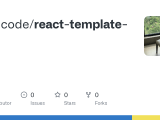 Github Pot Code React Template Spa