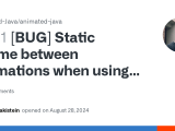 Bug Static Frame Between Animations When Using Tween Feature Issue