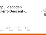Github Pushpulldecoder Gradient Descent Scratch