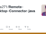 Github Divya271 Remote Desktop Connector Java