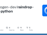 Github Hydrogen Dev Raindrop Sdk Python