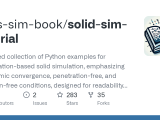 Github Phys Sim Book Solid Sim Tutorial A Curated Collection Of