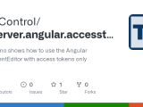 Github Textcontrol Dsserver Angular Accesstoken This Demo Shows How