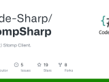 Github Code Sharp Stompsharp C Net Stomp Client