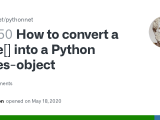 How To Convert A Byte Into A Python Bytes Object Issue 1150