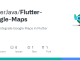 Github Coderjava Flutter Google Maps How To Integrate Google Maps In