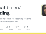Github Micahbolen Loading Demo Loading Screen For Upcoming Realtime