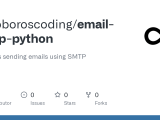 Github Ouroboroscoding Email Smtp Python Handles Sending Emails