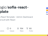 Github Flatlogic Sofia React Template рџ Sofia React Template Admin